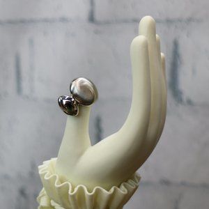 Jewelry | Steel Polished Satin Dome Ring | Poshmark